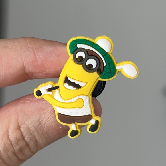 Accessories | 51 1015 Golf Minion Croc Charm Jibbitz | Poshmark